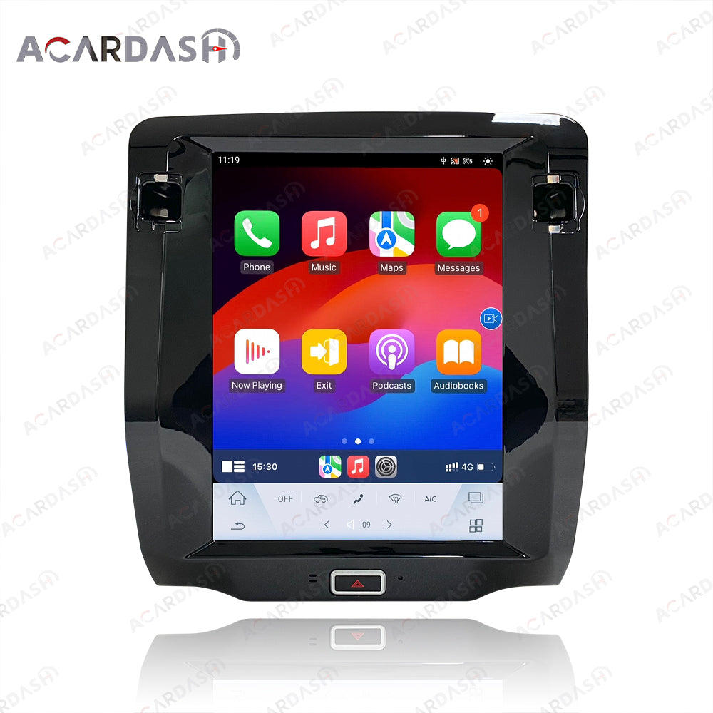 NEW ACARDASH 10.4" Tesla Style Android 13 Snapdragon Head Unit Radio F ...