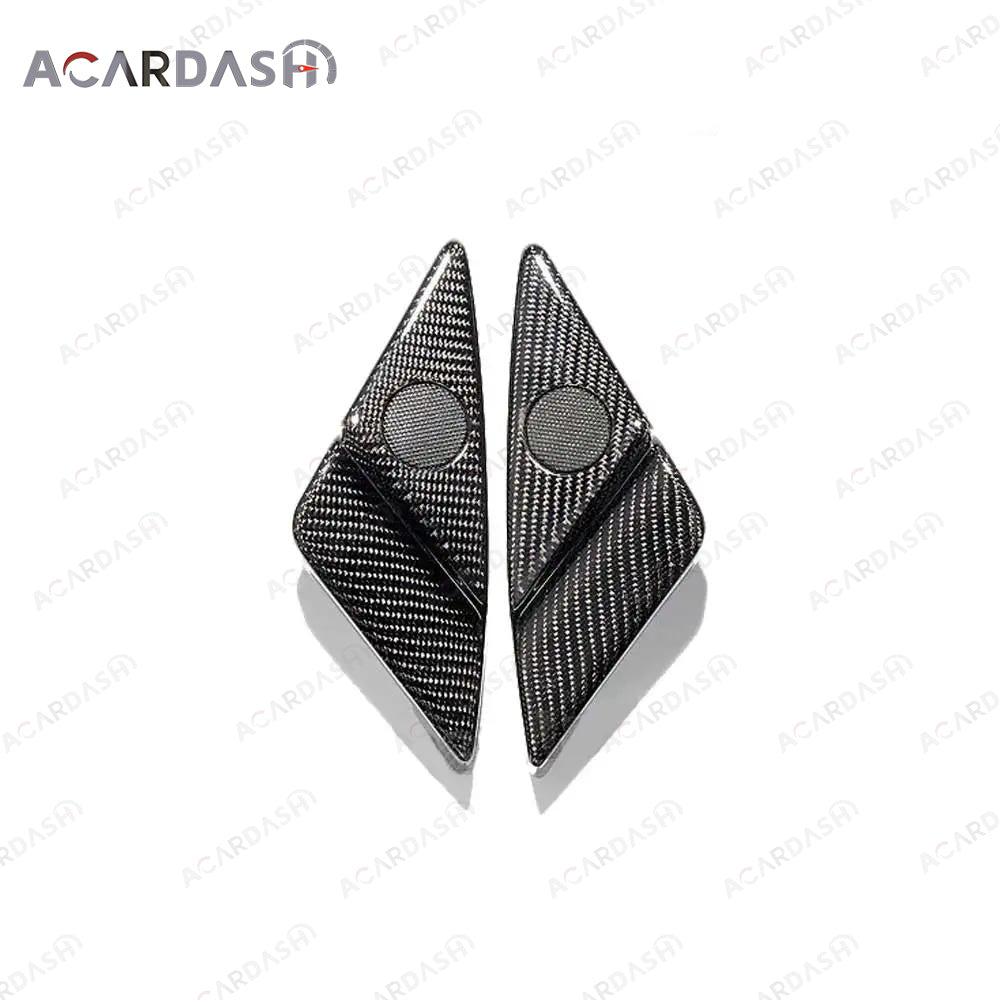 ACARDASH Carbon Fiber Inside Side Mirror Cover (Pair) For Maserati Gra ...